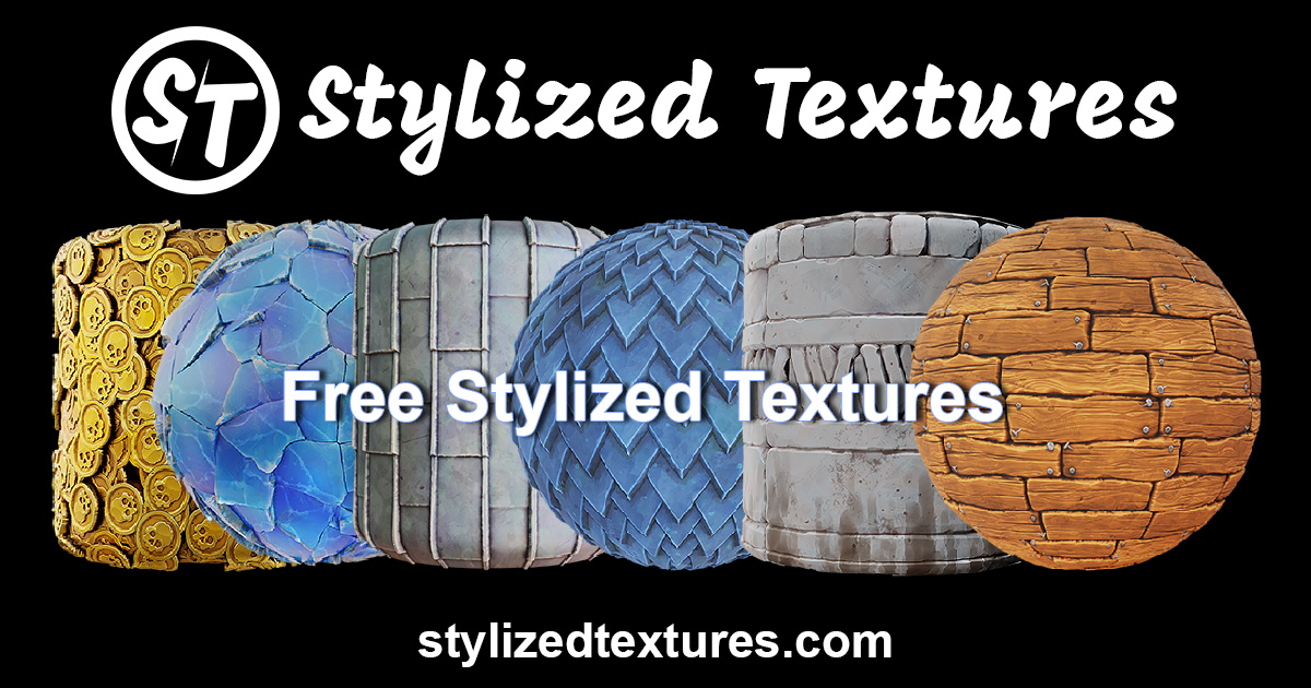 Free Stylized Textures - Download High-Quality Stylized Materials for ...